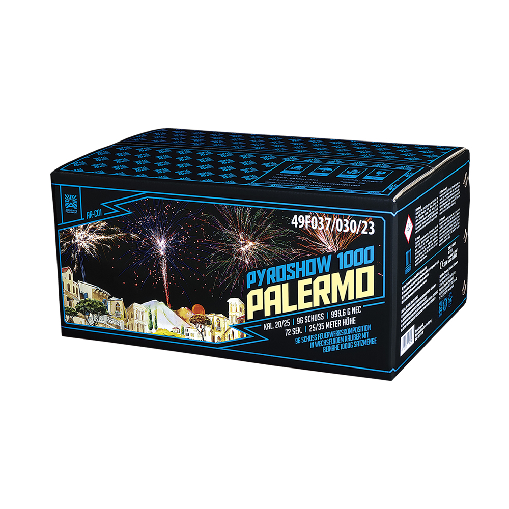 Argento Pyroshow 1000-A Palermo - Pyro in Germany